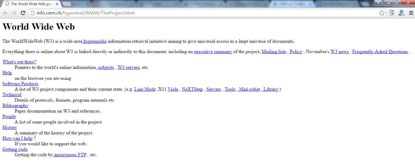 Did You Know? 25 Years Ago The World's First Website Was Launched Today ...