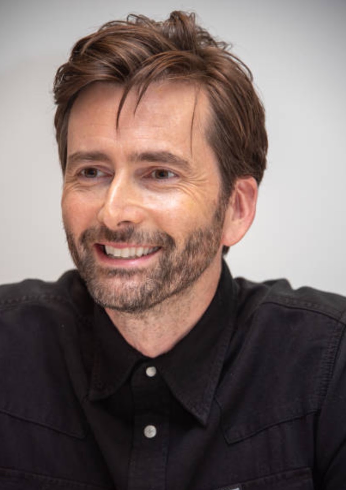 PHOTOS: David Tennant At The Good Omens LA Press Conference