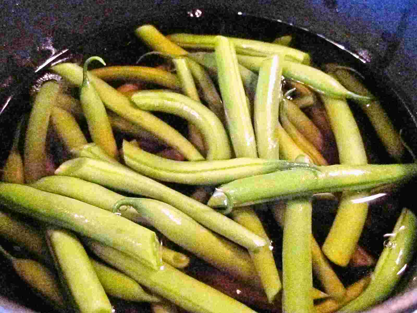 Recipes for Tom: Ingen no kuttarini / soft simmered green beans