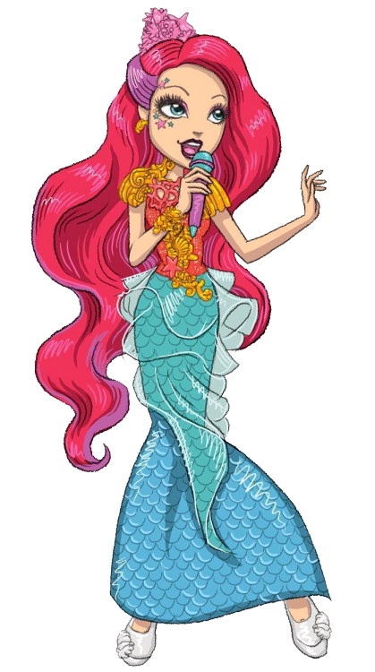 Ever After High-Pretty: Artwork de Meeshell Mermaid