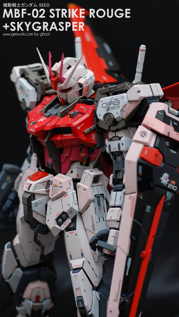 GUNDAM GUY: PG 1/60 Strike Rouge - Customized Build