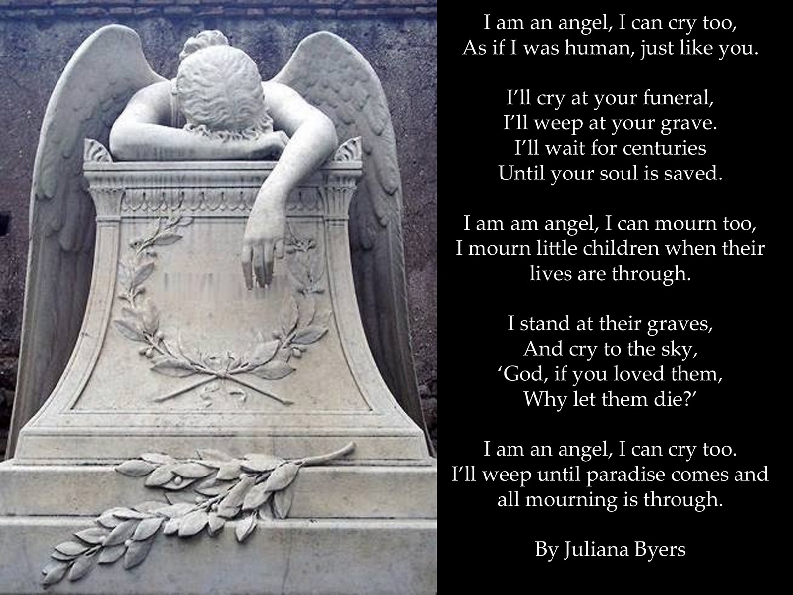 Australian Kiwi: Grieving Angels