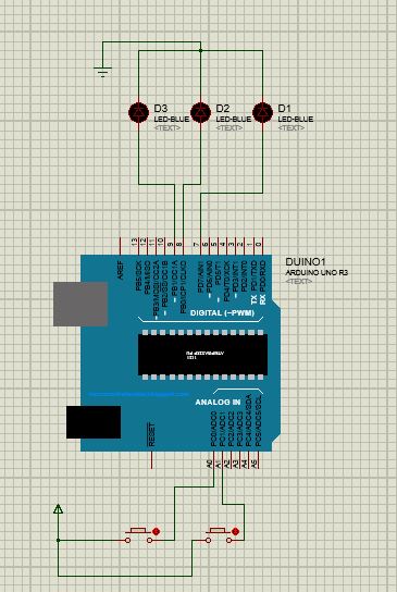 program button menggunakan arduino dan led ~ BELAJAR ARDUINO