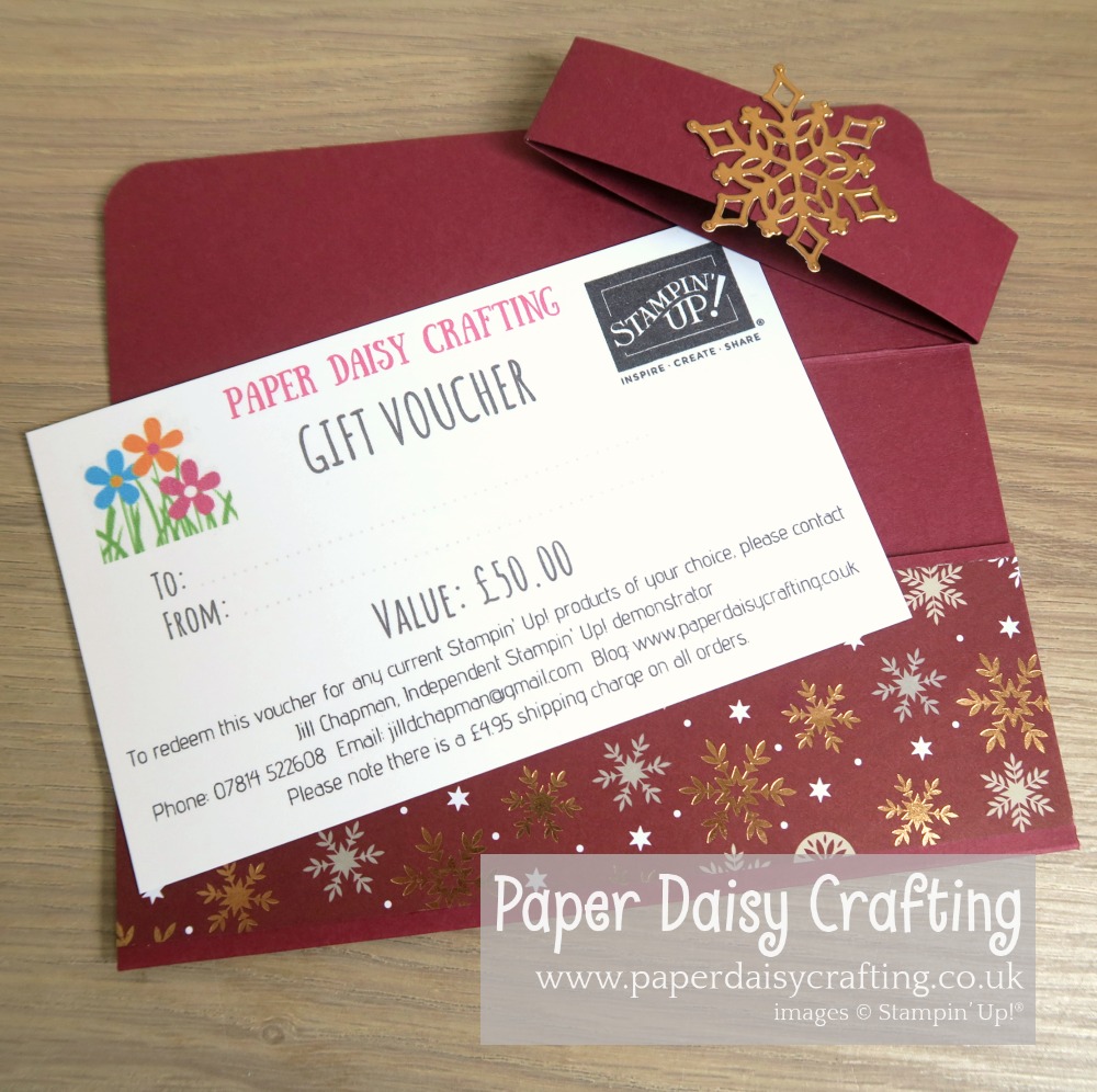 Paper Daisy Crafting: Gift vouchers now available