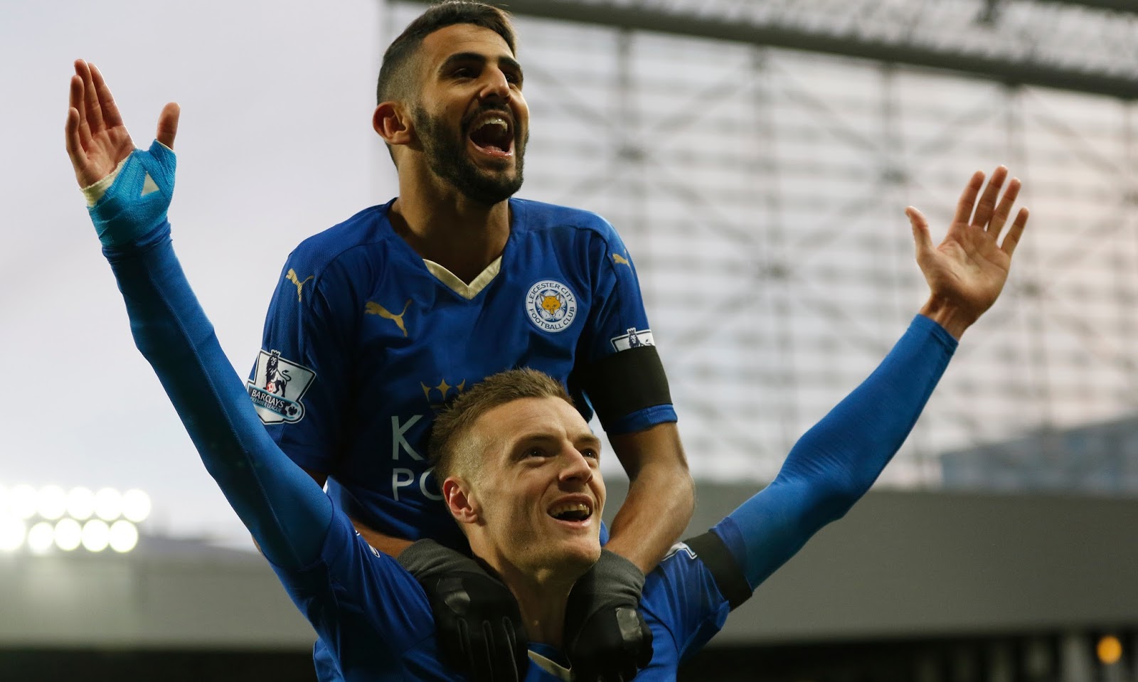 Vardy-Mahrez, la conexión letal del Leicester dorado - Nueva Era Deportiva