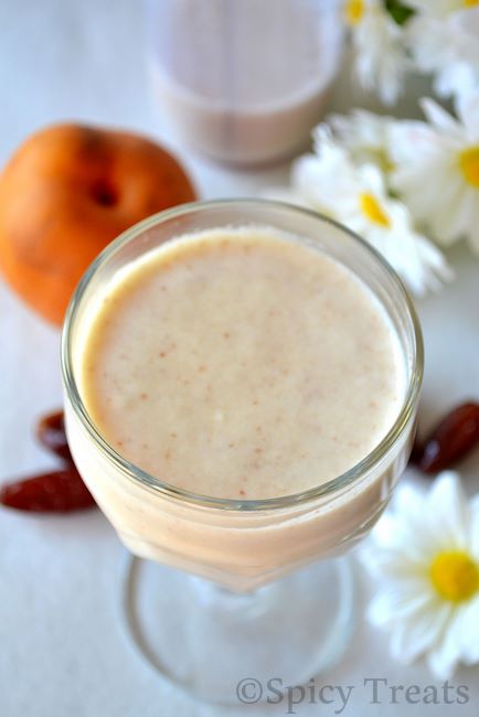 Spicy Treats: Apple Pear/Asian Pear Dates Milkshake