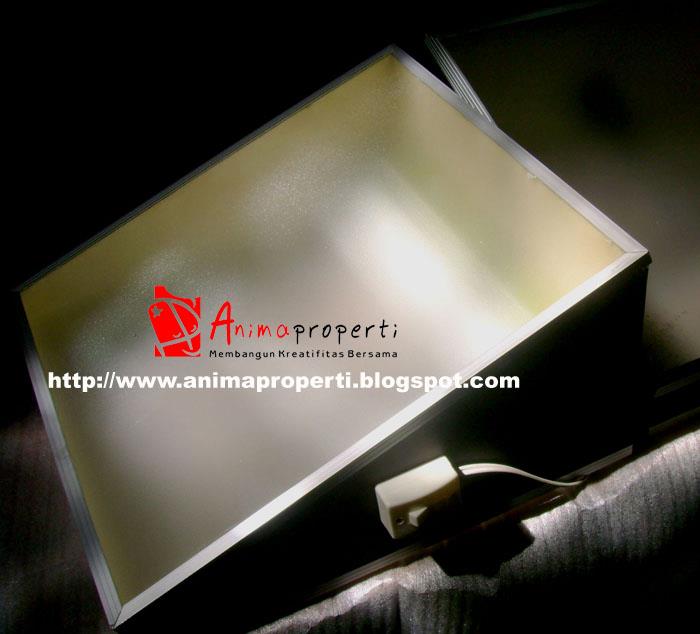 TRACING BOX simple lampu TL ~ JUAL ALAT ANIMASI
