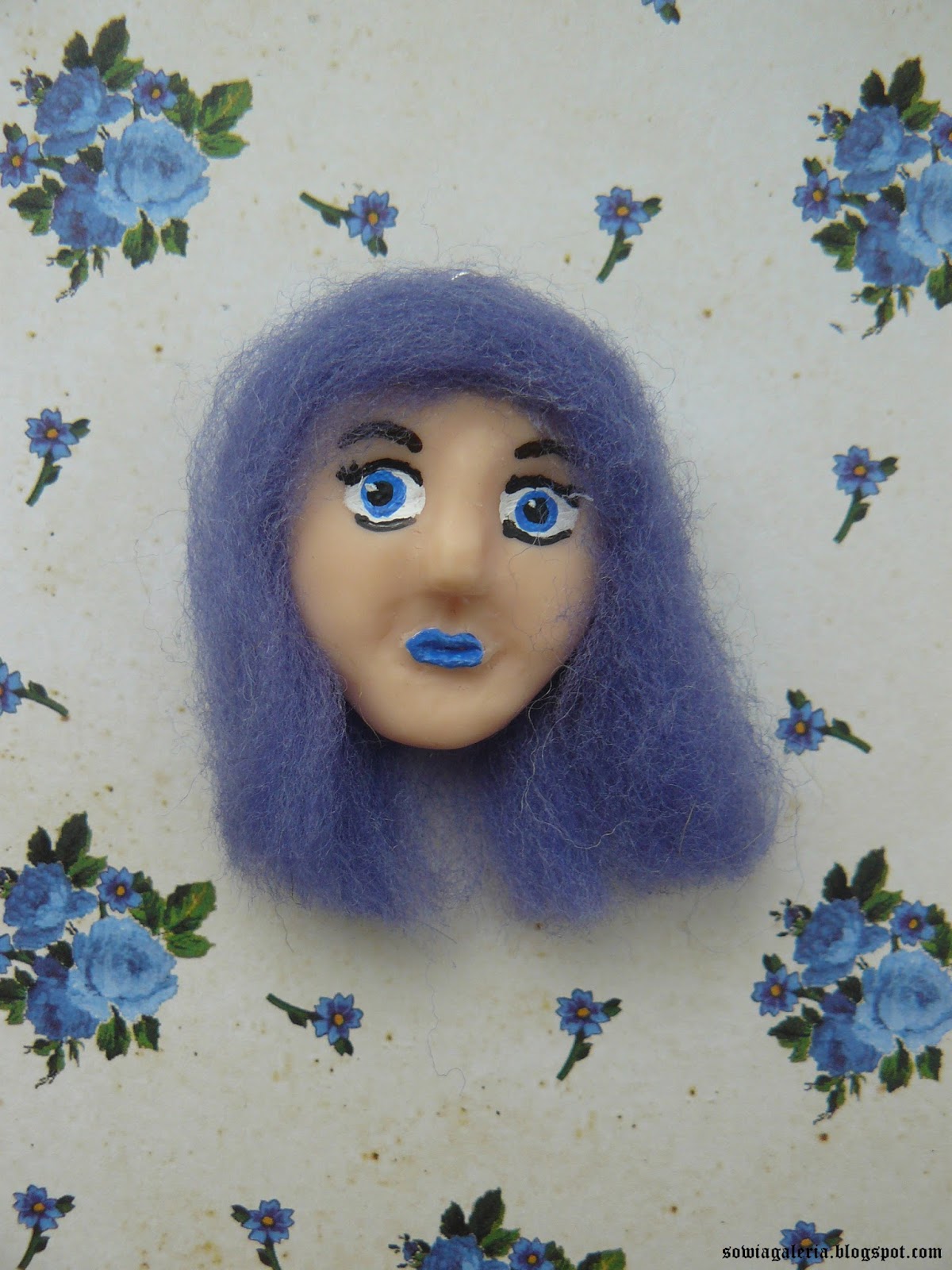 sowia galeria: Twarz z modeliny