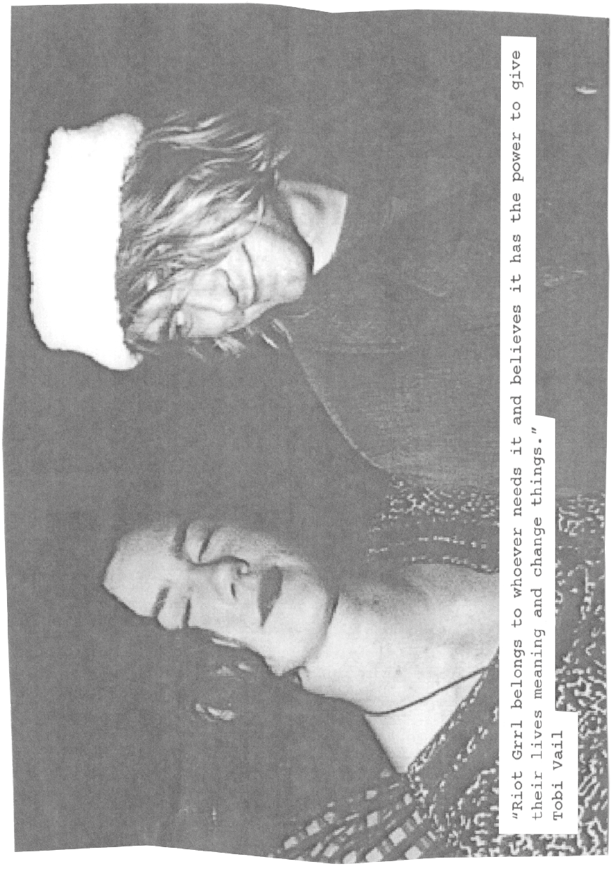 DESIGN CONTEXT: RIOT GRRRL - music zine development