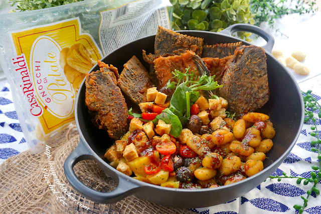 Say My Kitchen: Deep Fried Fish Heads & Bones with Gnocchi