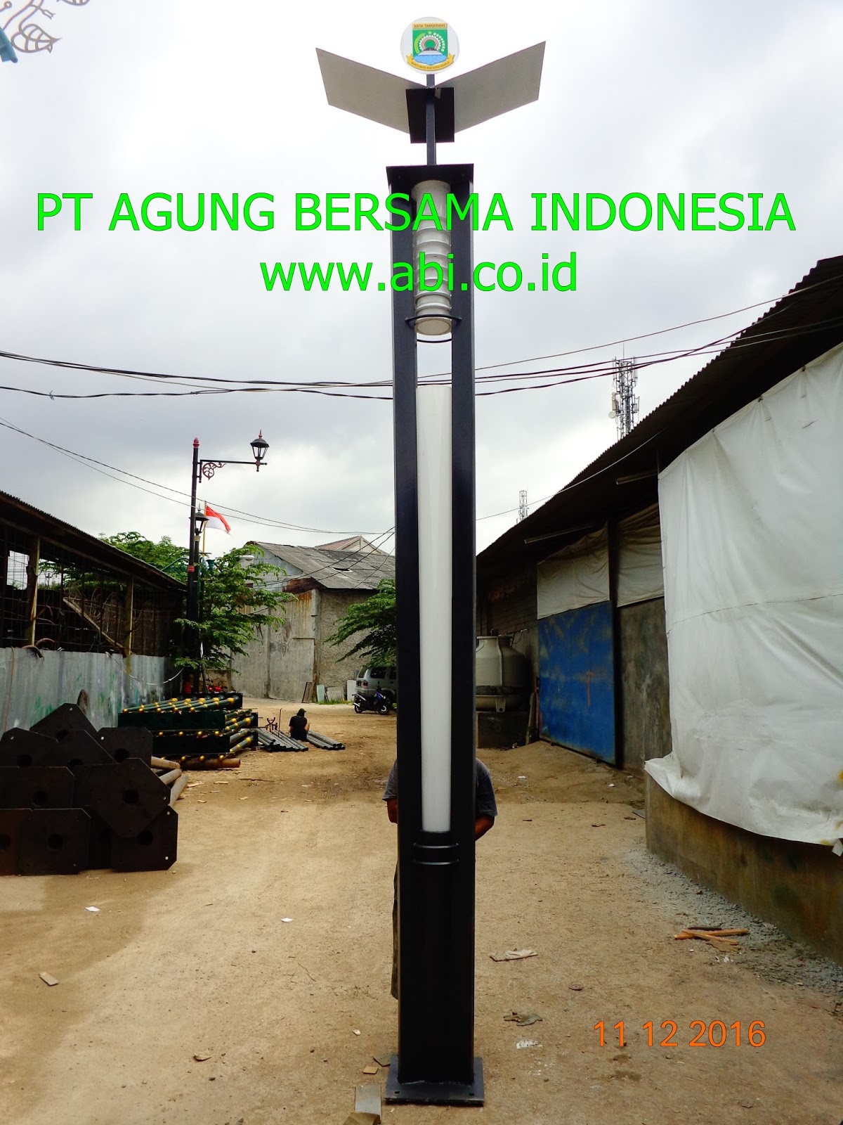 Tiang Lampu Taman Jalan Pju - Khas daerah Kabupaten dan Kota - jual ...