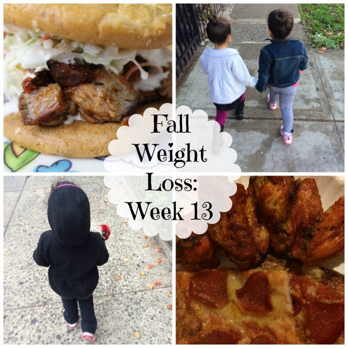 Fall Weight Loss: Week 13 - First Time Mom and Losing It