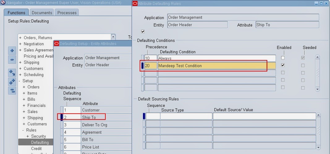 Sales Order Defaulting Rules |Simplifying Oracle E Business Suite