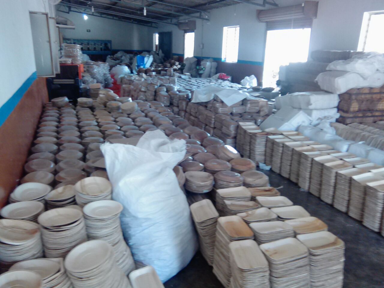 Eco Green Unit: Areca Leaf Plates Making Unit