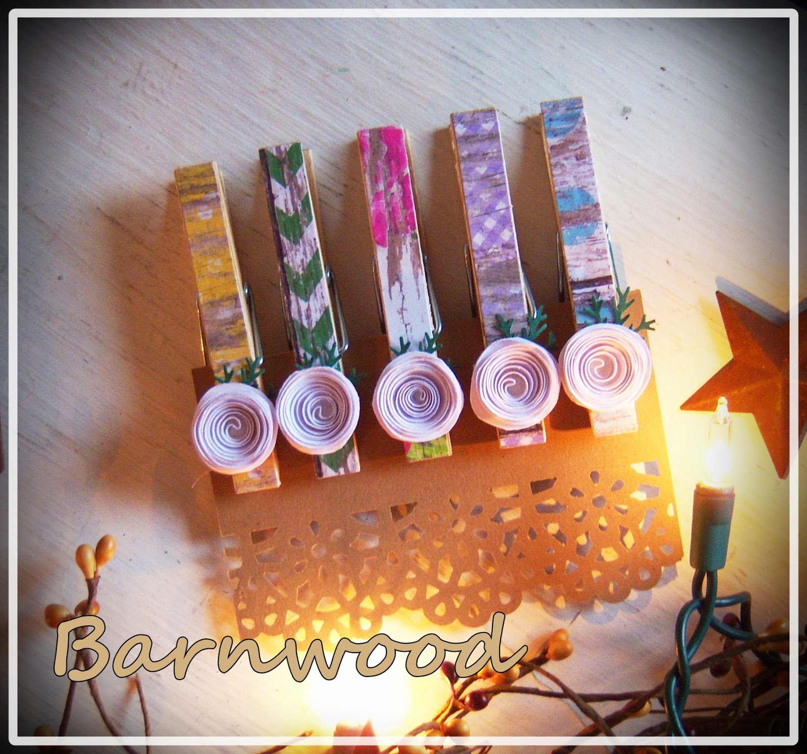 Shoregirl's Creations: Decorative Clothes Pins