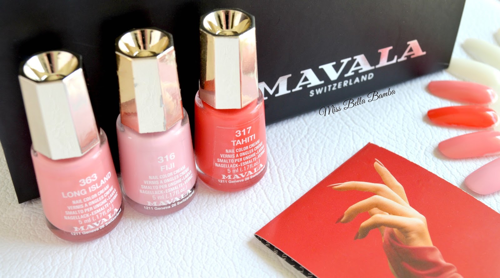 Miss Bella Bamba: MAVALA FIRST CLASS COLOR'S COLLECTION 2016