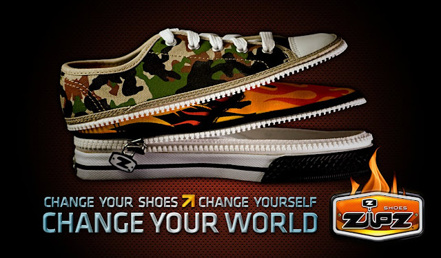 ZIPZ Shoes: The first and only interchangeable shoes! — Anagon
