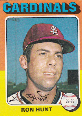 1975 Topps (it's far out, man): #610 - Ron Hunt