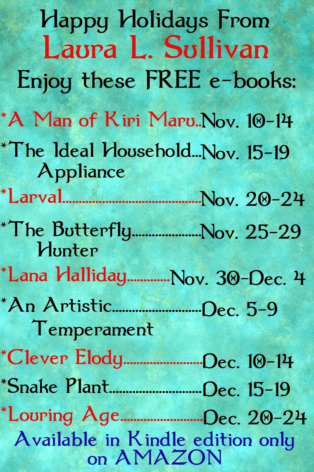 Laura L. Sullivan's Blog