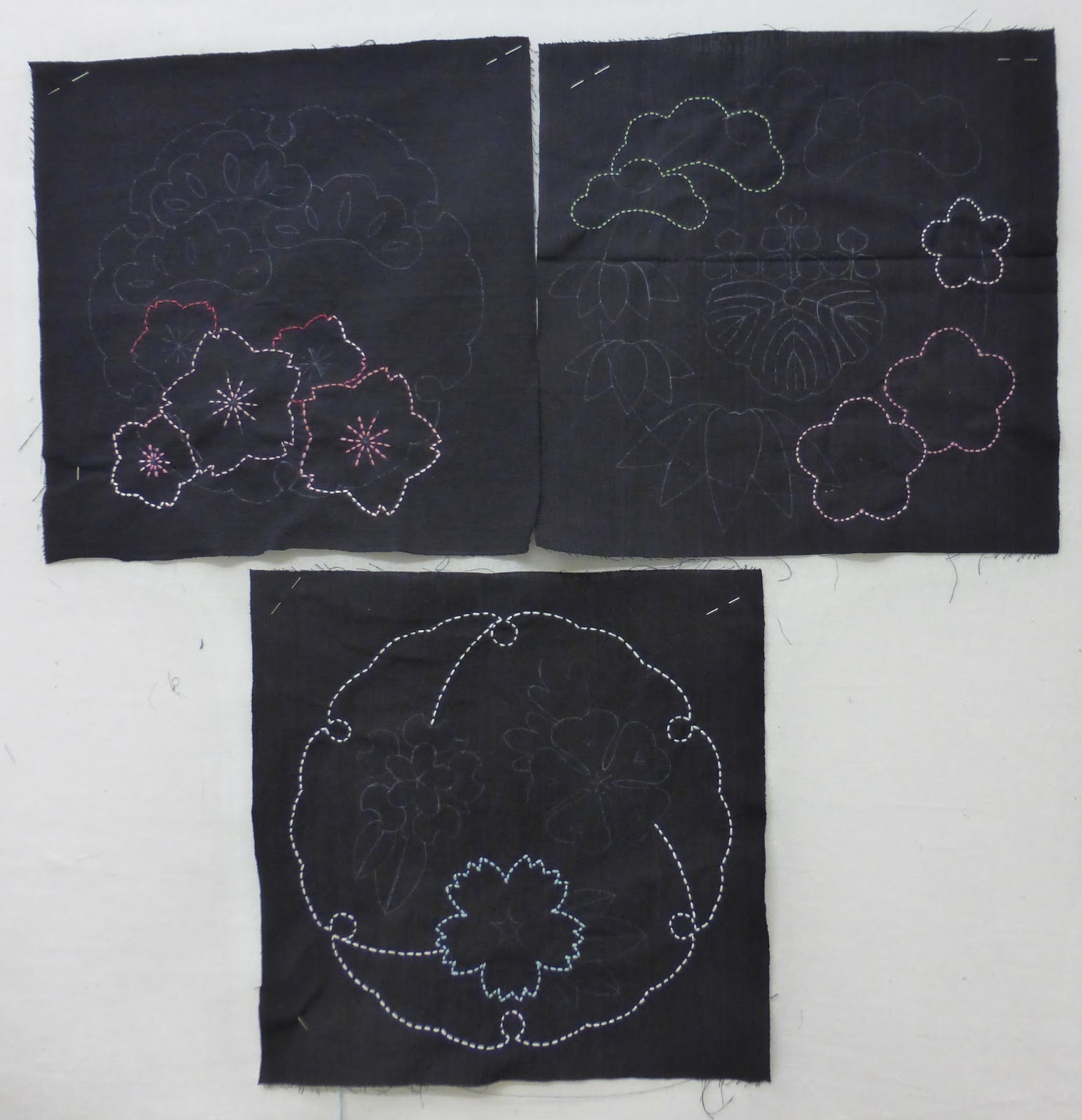 sashiko and other stitching: Sashiko from Scotland
