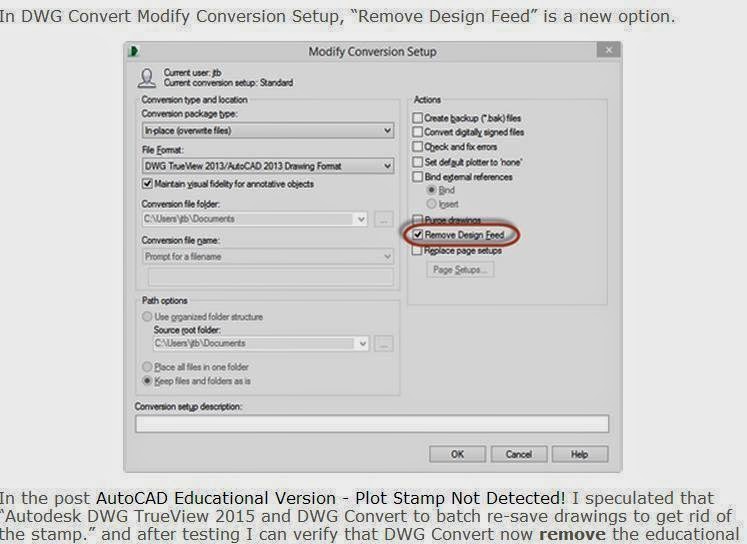 Autocad Tips and AutoLISP programs: DWG TrueView 2015 can remove ...