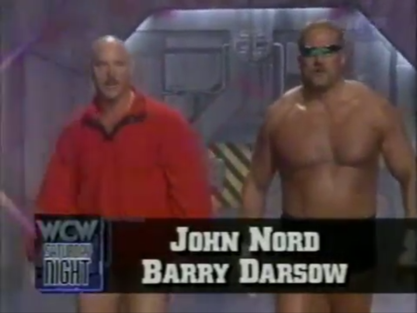 ProWresBlog: WCW Saturday Night 1/3/1998 - John Nord and Barry Darsow ...