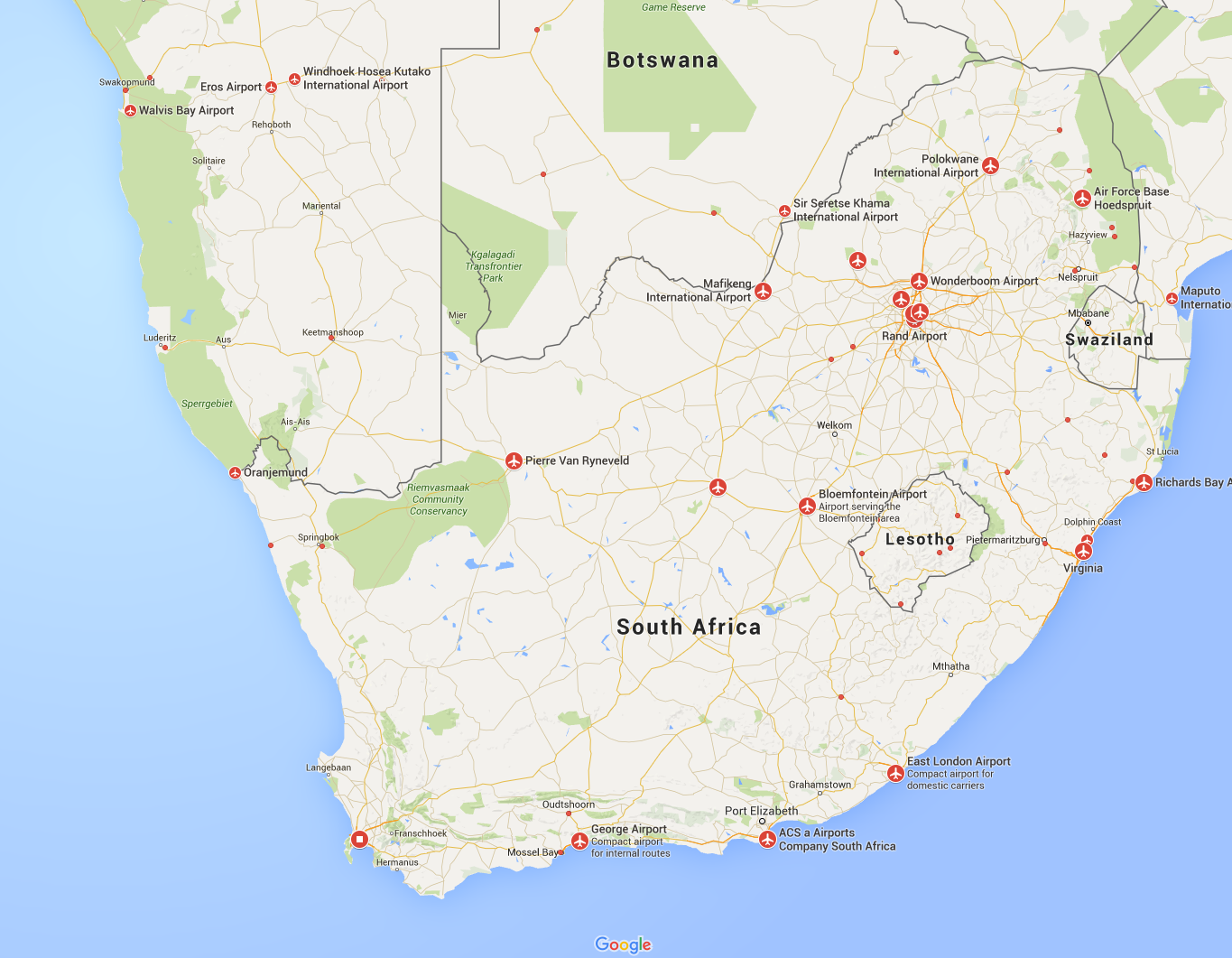 FlightRadar24 South Africa Airports Plane Flight Tracker flightradar24-south-africa-airports-plane-flight-tracker