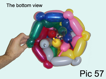 CLASSICAL: Balloon cake