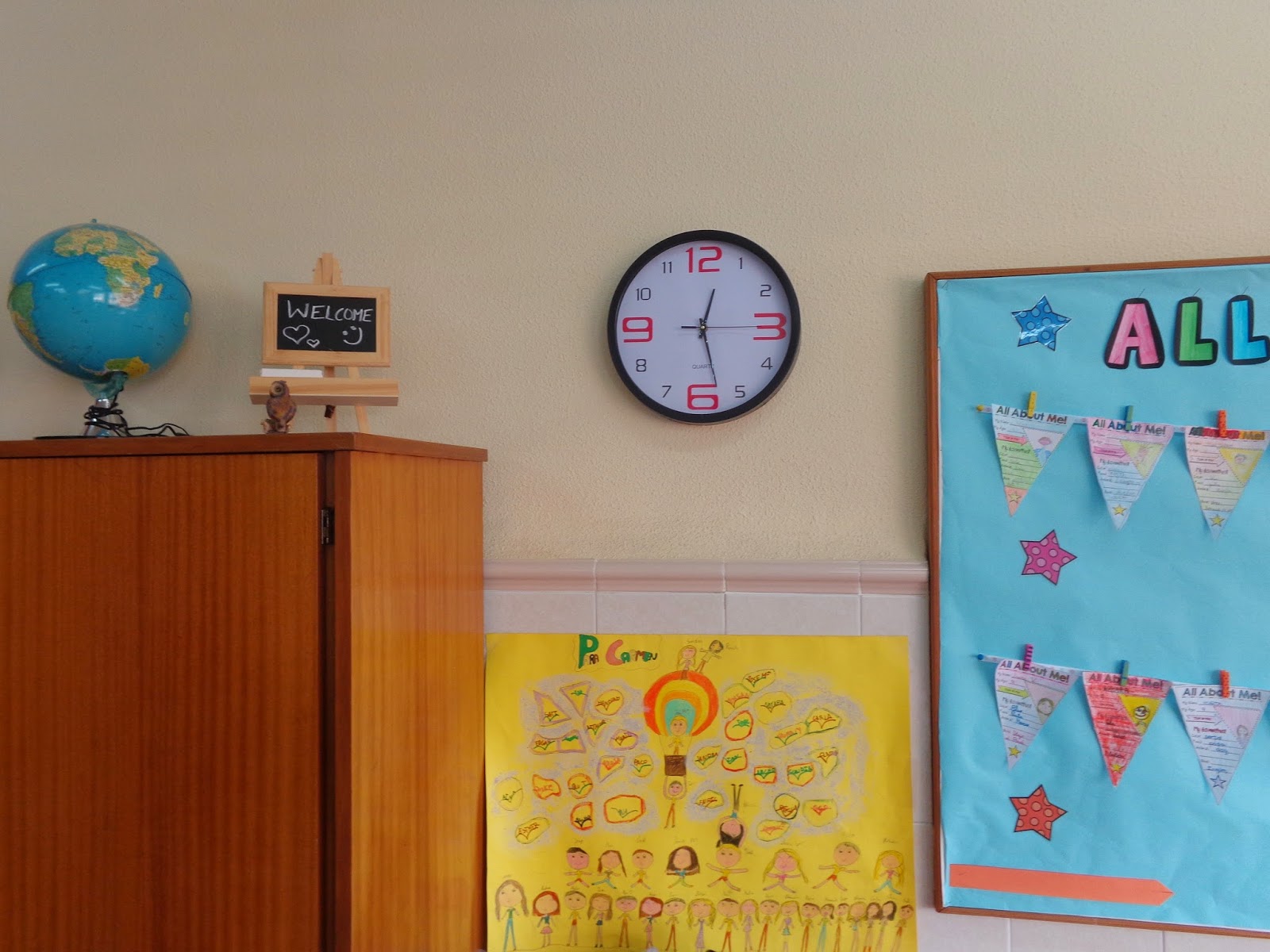 EXPLORADORES!!!: RELOJ EN CLASE
