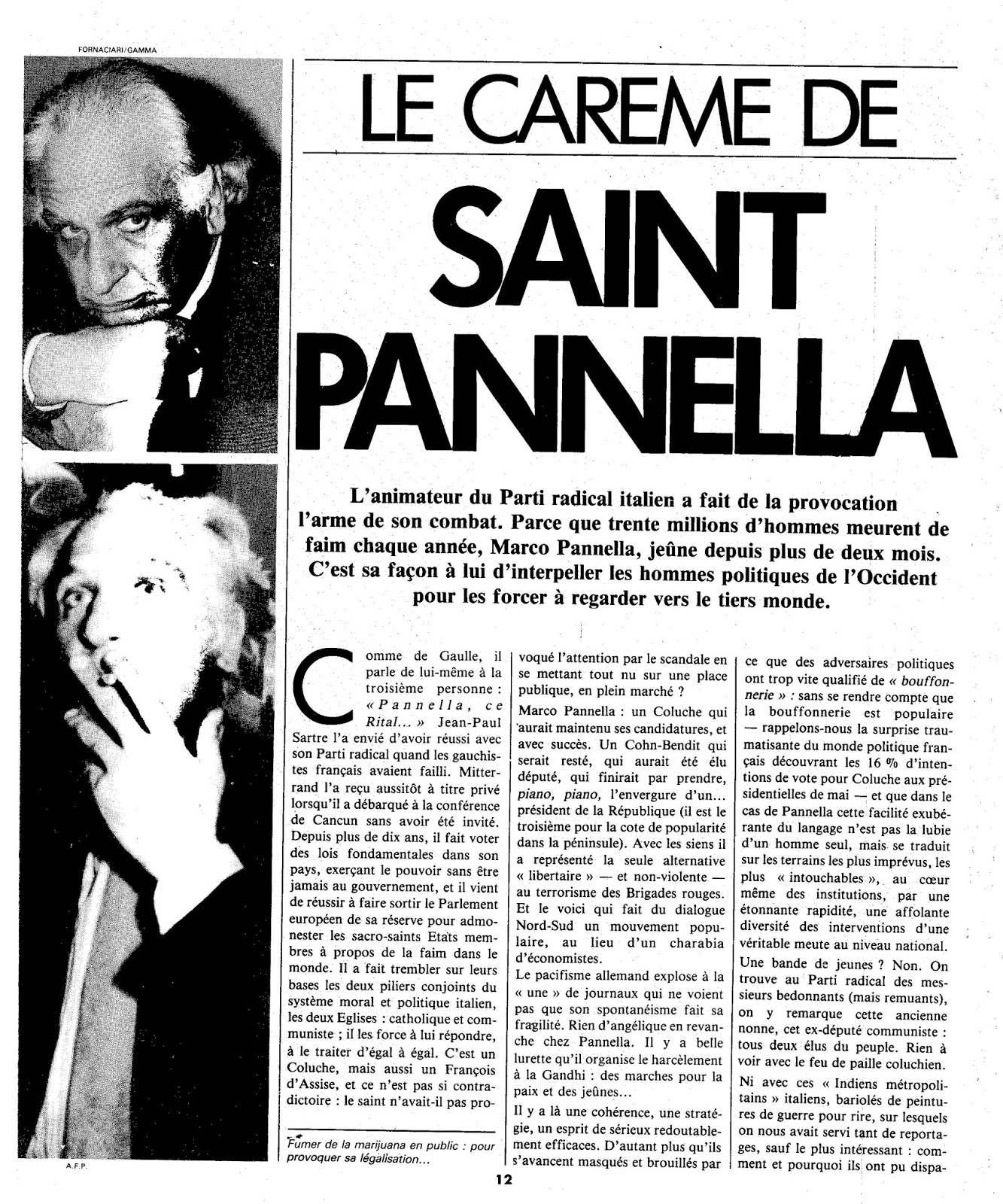 La DOCumentation NANTaise: Connaissance du Partito radicale ...