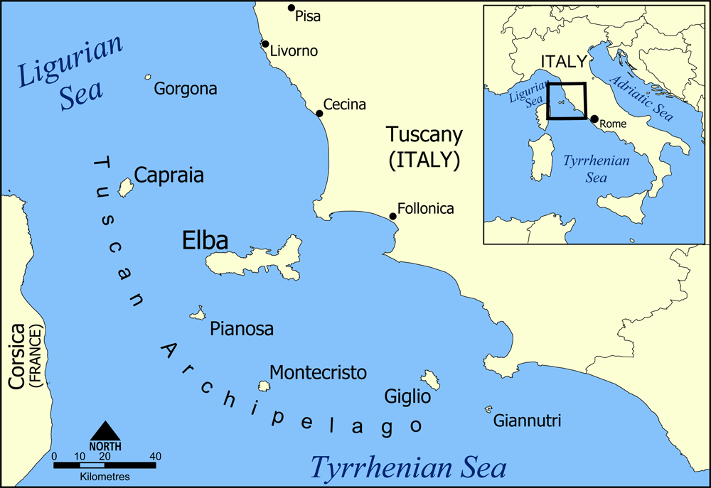 Mediterranean Islands: ELBA, L' Isola d' Elba, Tuscany, Italy