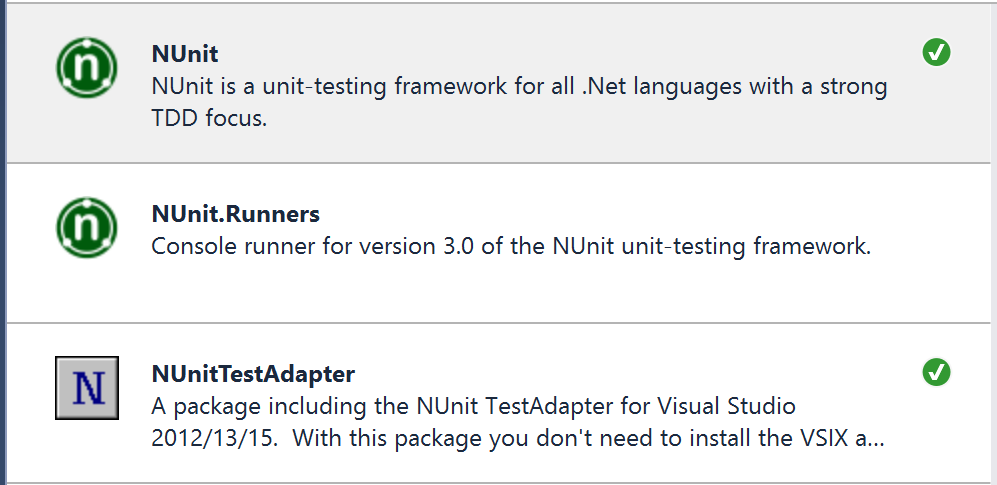 Jeremy Bytes: Fixing an NUnit Version Mismatch
