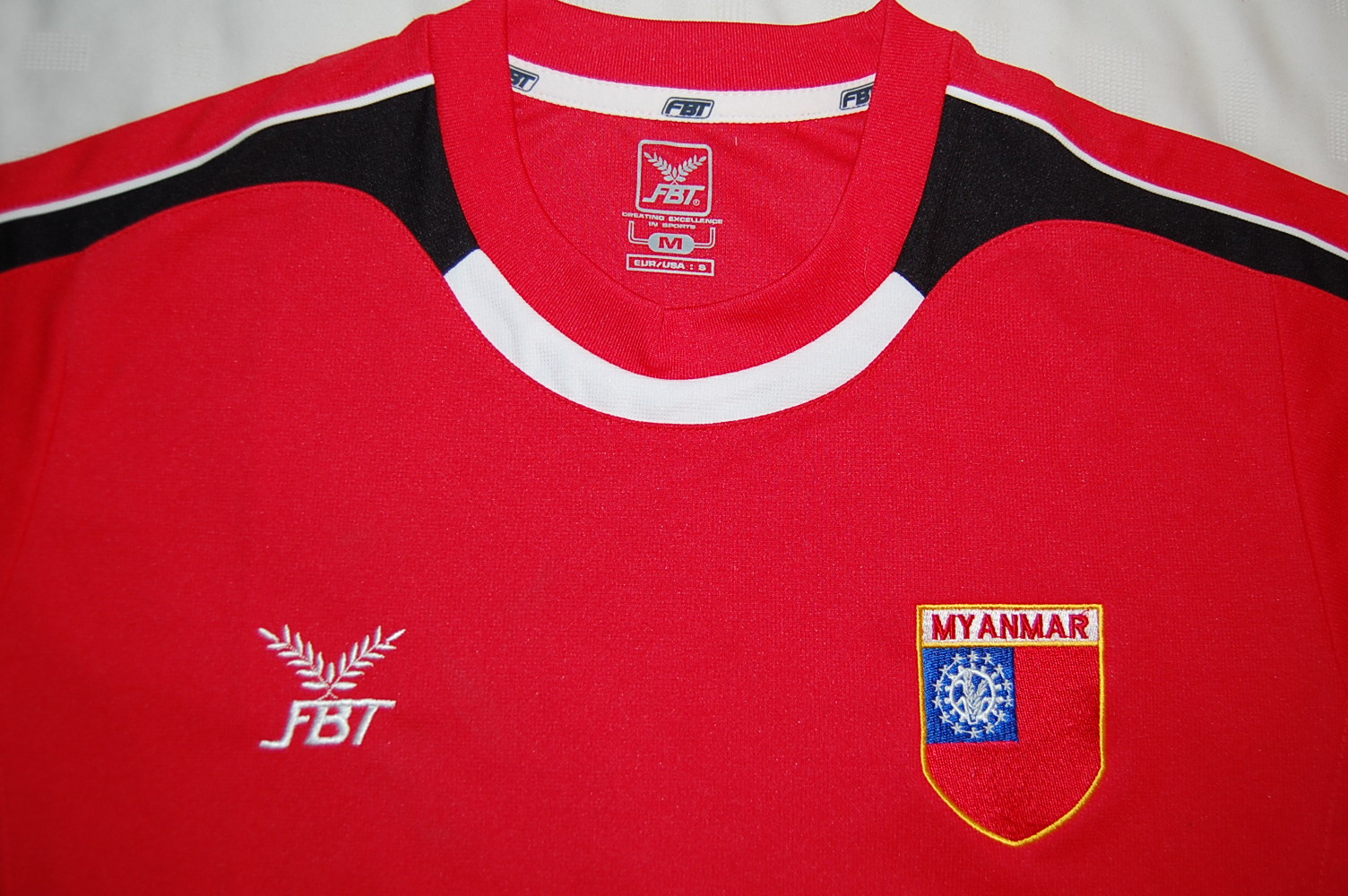 International Football Shirt Collection : Myanmar (Burma)