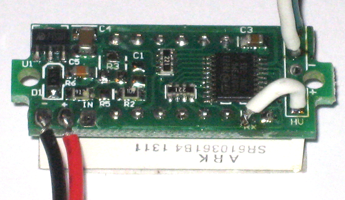 Magic Smoke: I2C LED Display From Hacked Voltmeter