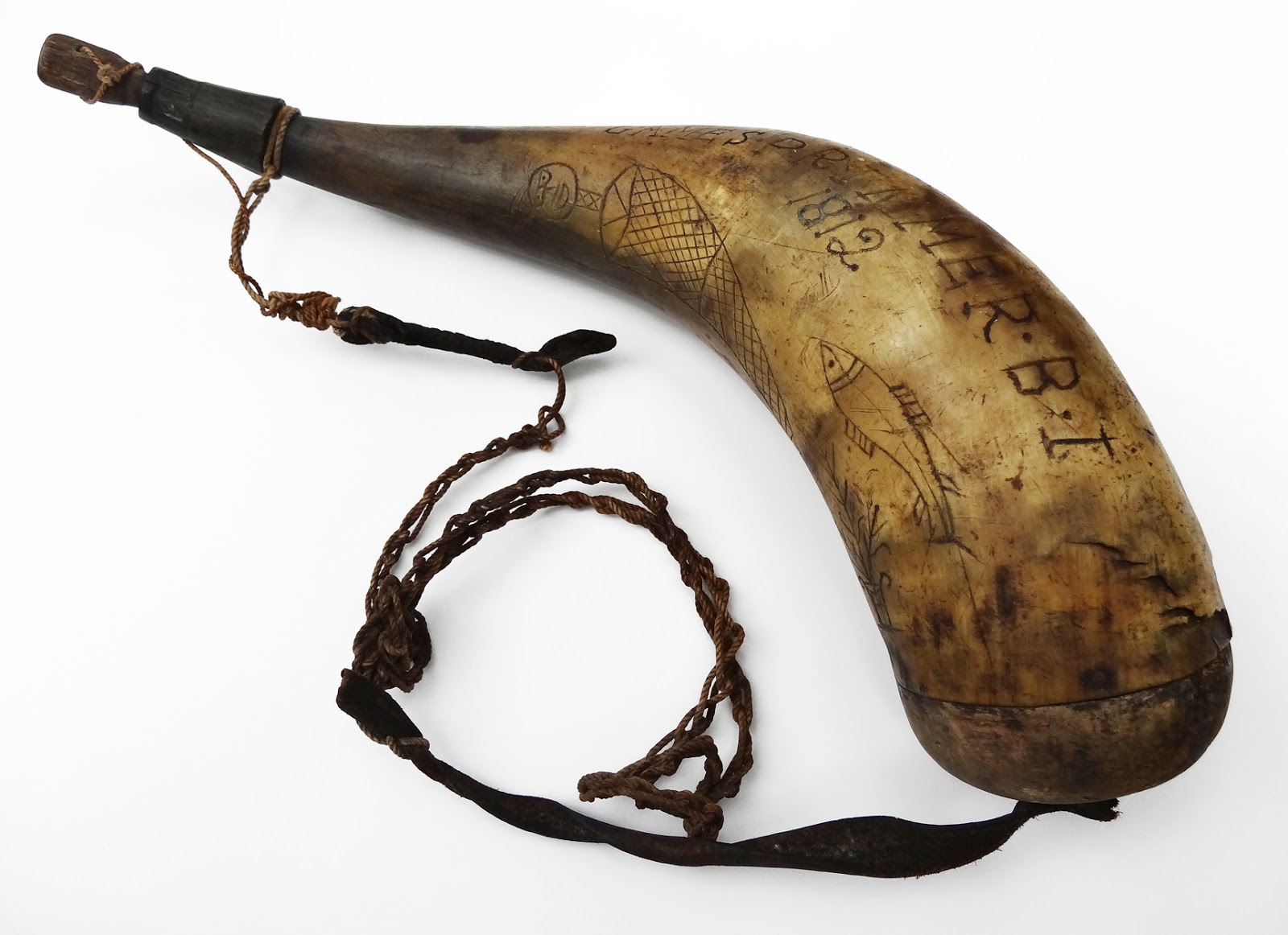 Contemporary Makers: Antique Powder Horn