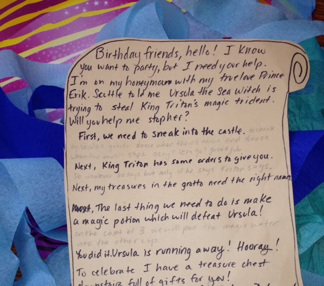 Lauri's Stories: Writing a Birthday Party