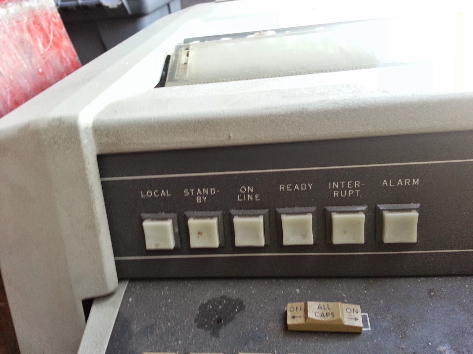 Jim's collections: 2762A Terminal Printer GE Terminet 300