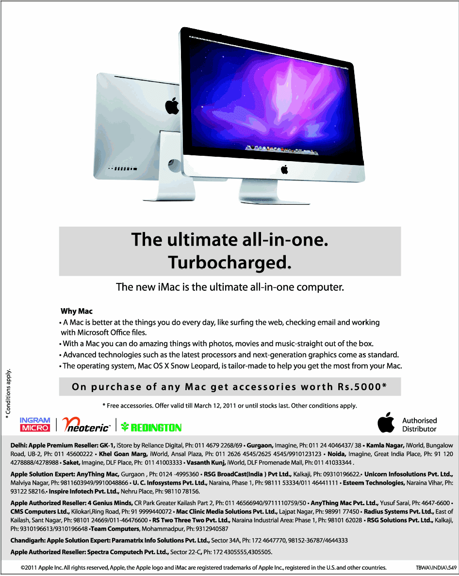 Print Ads: Apple iMac ad