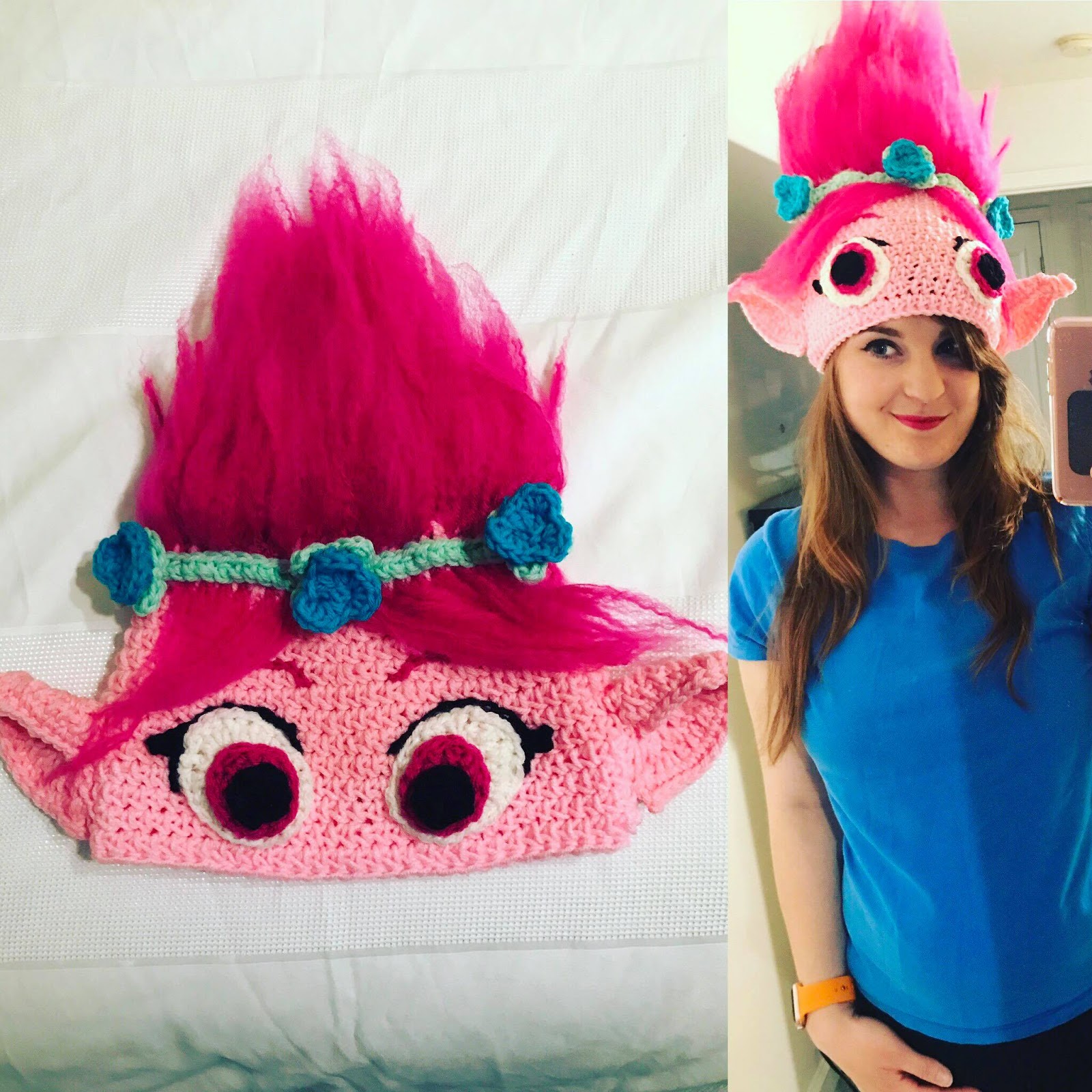 ThexWalkingxMermaid: Trolls Poppy Hat!