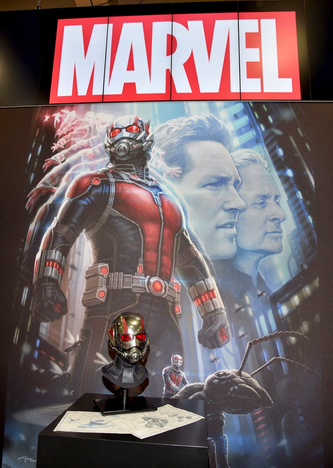 Fashion and Action: Avengers: Age of Ultron and Ant-Man Props Displayed ...