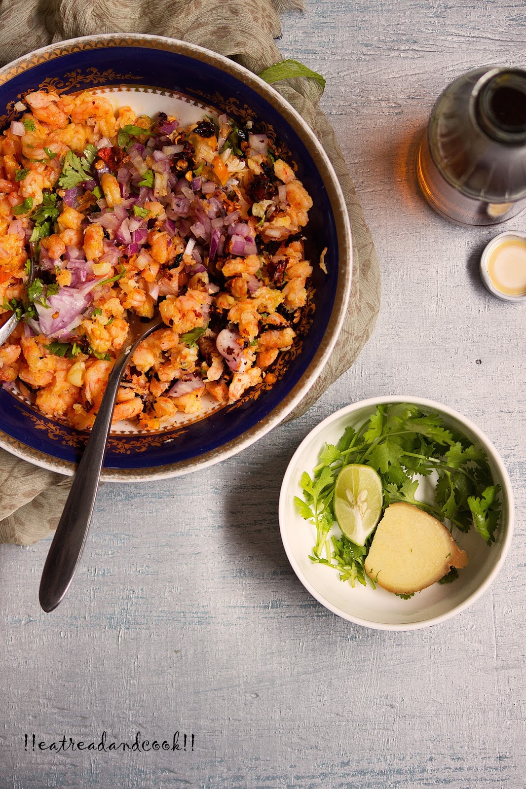 Chingri Macher Bhorta / Bengali Prawn Bharta