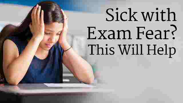 Why is it important to overcome EXAM PHOBIA