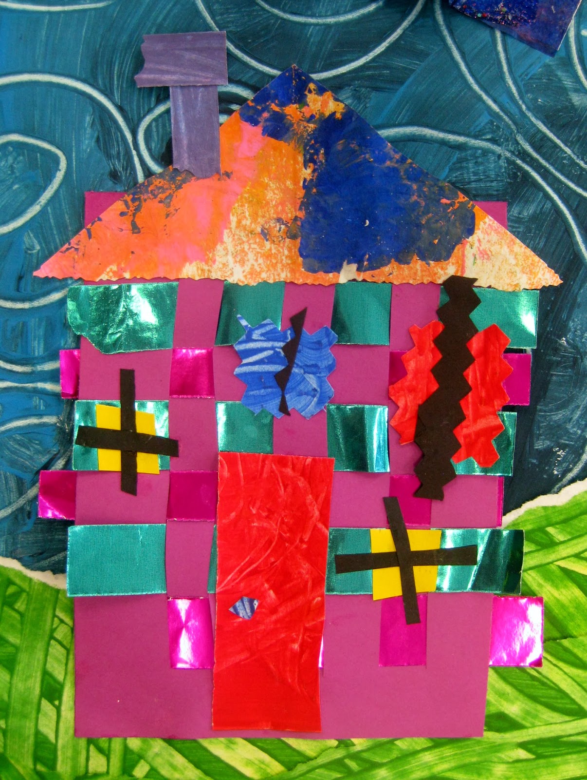 Cassie Stephens: In the Artroom: A Starry Night Collage and Thoughts on ...