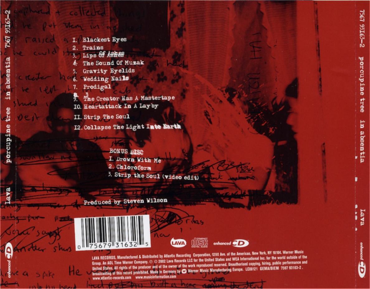 THE ARRIVAL: Porcupine Tree - In Absentia [2002]