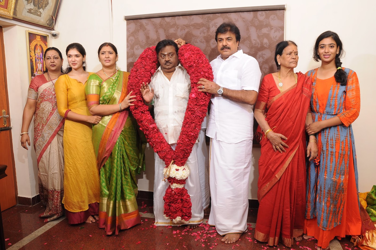 Movie Producer K Sudhish Family Photos