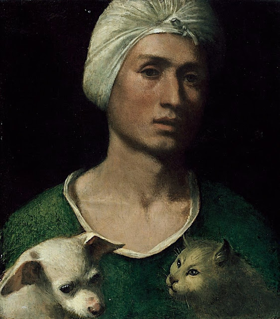 PORTRAITS MASCULINS : Dosso Dossi (c.1486–1542) - Portrait of a young ...