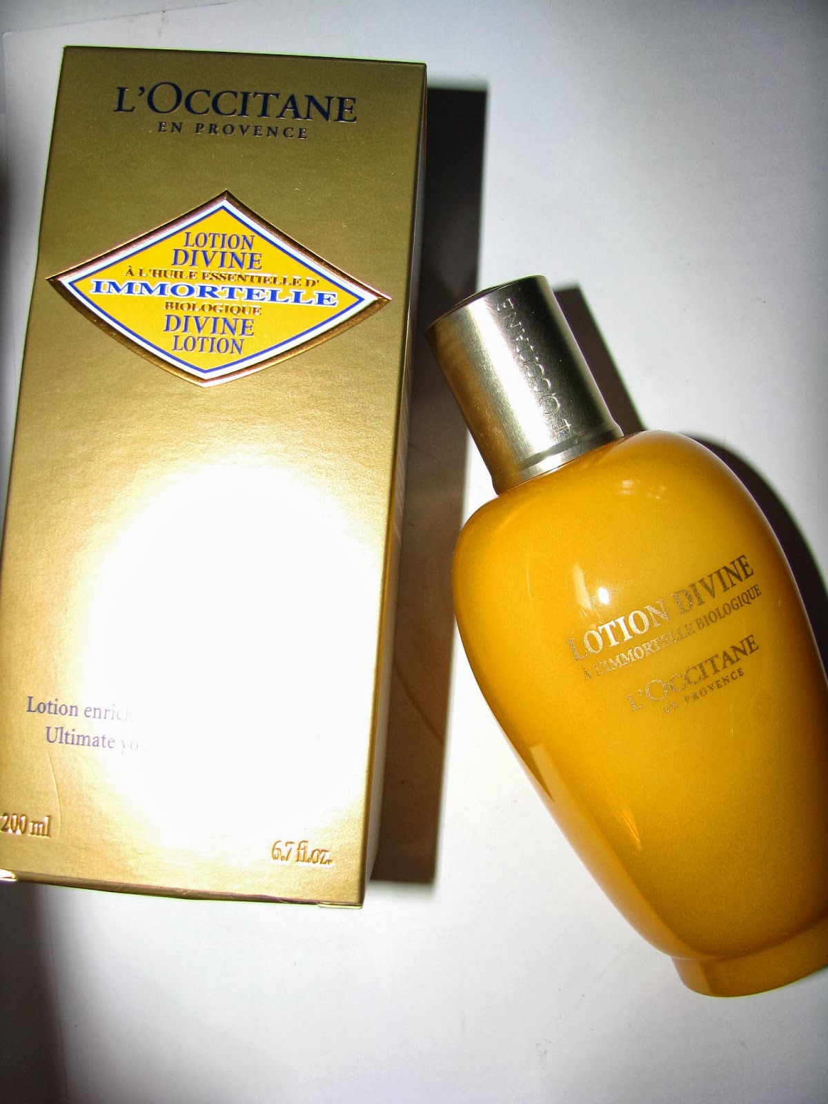 The Beauty Alchemist: L'Occitane Immortelle Divine Lotion