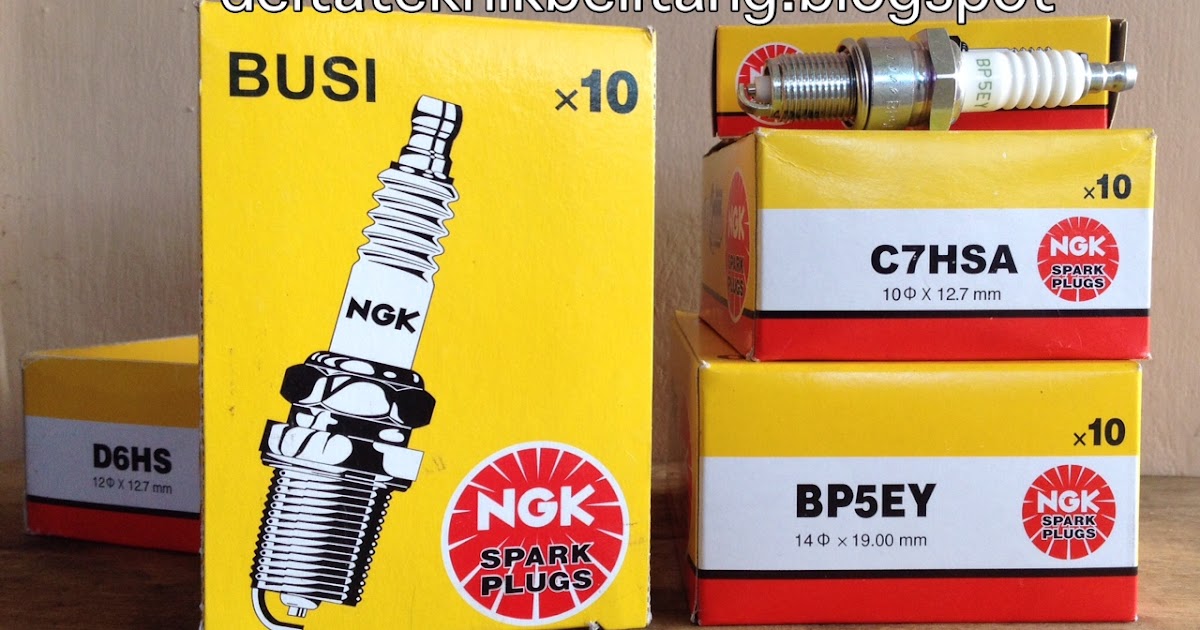 Cara Membaca Tipe Busi NGK - Delta Teknik Belitang