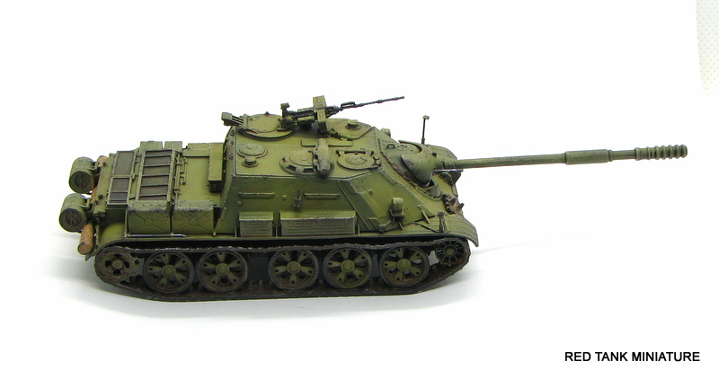 Gulumik Military Models: SU-122L (Object 620) #4 1/72 RED TANK MINIATURE