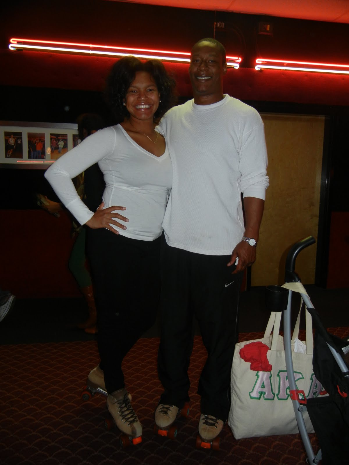 Sojourner Marable Grimmett: Wordless Wednesday: First Time on Skates at ...